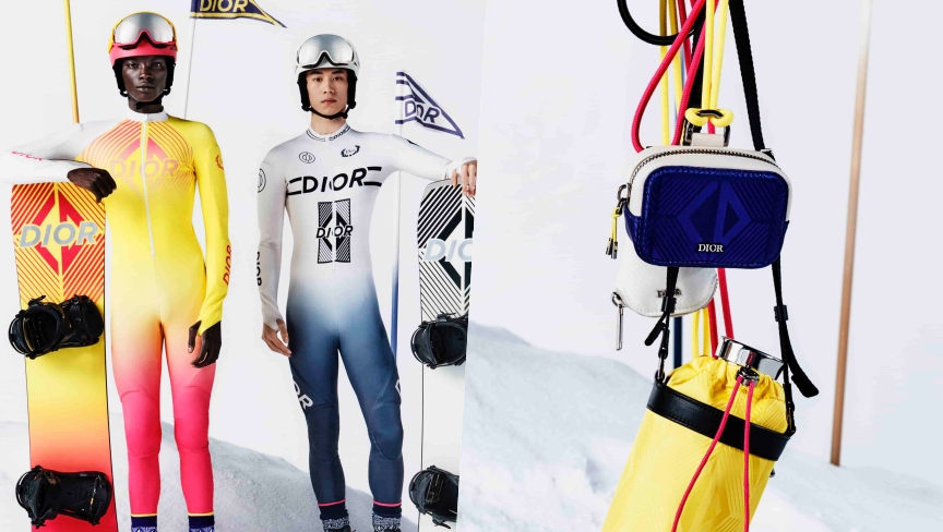 DIOR เปิดตัวแคปซูลสำหรับสกีคอลเล็กชั่น "THE NEW DIOR SKI CAPSULE"